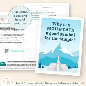 Youth Sunday School 2024 Printable Lesson Pack for February 26–march 3: ...