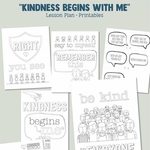 Come, Follow Me for Primary Singing Time: Kindness Begins With Me - Etsy