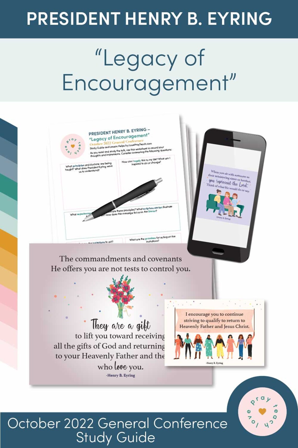 October 2022 General Conference: President Henry B. Eyring - Etsy