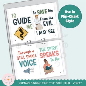 Primary Singing Time: the Still Small Voice - Etsy