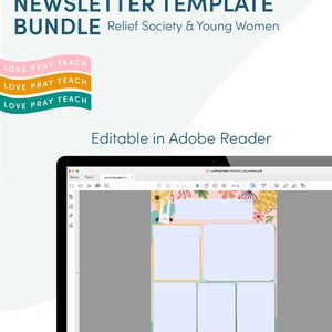 April 2021 Editable Newsletter Bundle - Etsy