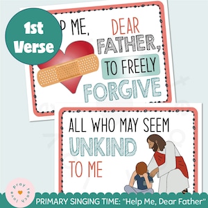 Primary Singing Time: Help Me, Dear Father - Etsy