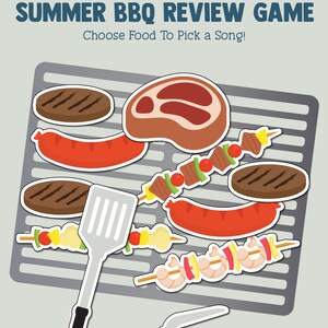 Come, Follow Me for Primary-singing Time: “summer BBQ Review Game” - Etsy