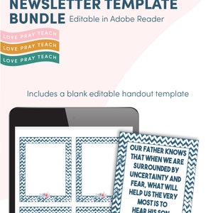 January 2021 Editable Newsletter Bundle - Etsy
