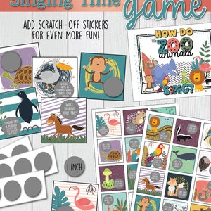 Come, Follow Me for Primary Singing Time: Review Game "how Do...the Zoo ...