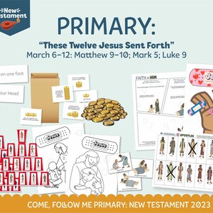Come, Follow Me for Primary 2023: March 6–12 Matthew 9–10; Mark 5; Luke ...