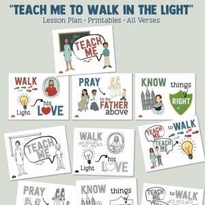 Come, Follow Me for Primary Singing Time: "teach Me to Walk in the ...