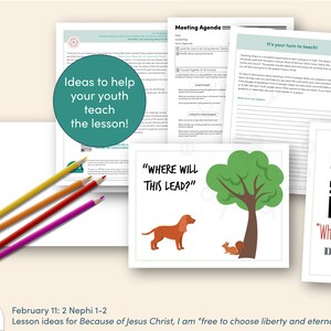 Young Women and Young Men 2024 Printable Lesson Pack for February 5-11: ...