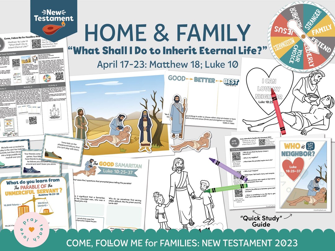 Come, Follow Me—for Individuals and Families: April 17-23,what Shall I ...