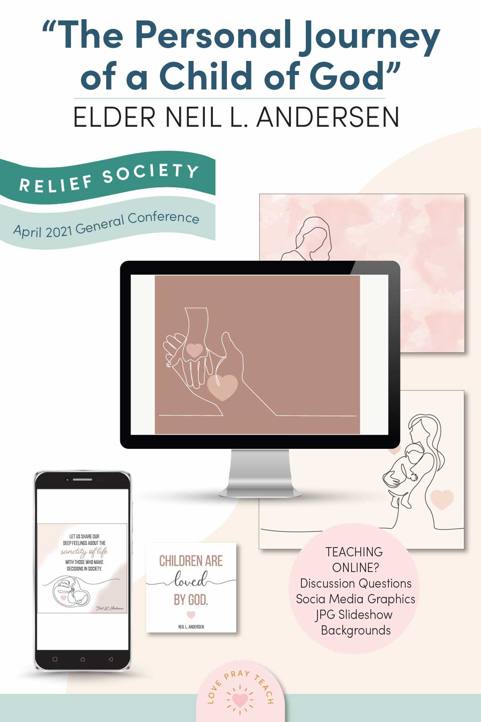 April 2021 General Conference: Elder Neil L. Andersen - Etsy