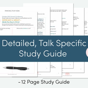 October 2023 General Conference: Sister Amy A. Wright "abide the Day in ...