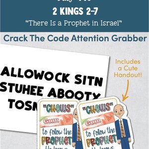 Come, Follow Me—for Individuals and Families: 2 Kings 2–7;“there is a ...