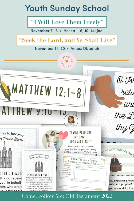 Youth Sunday Words