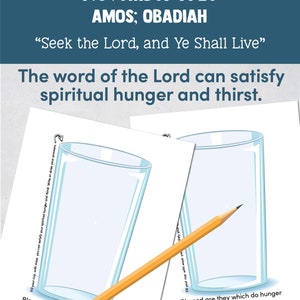 Come, Follow Me—for Individuals and Families: Amos; Obadiah “seek the ...