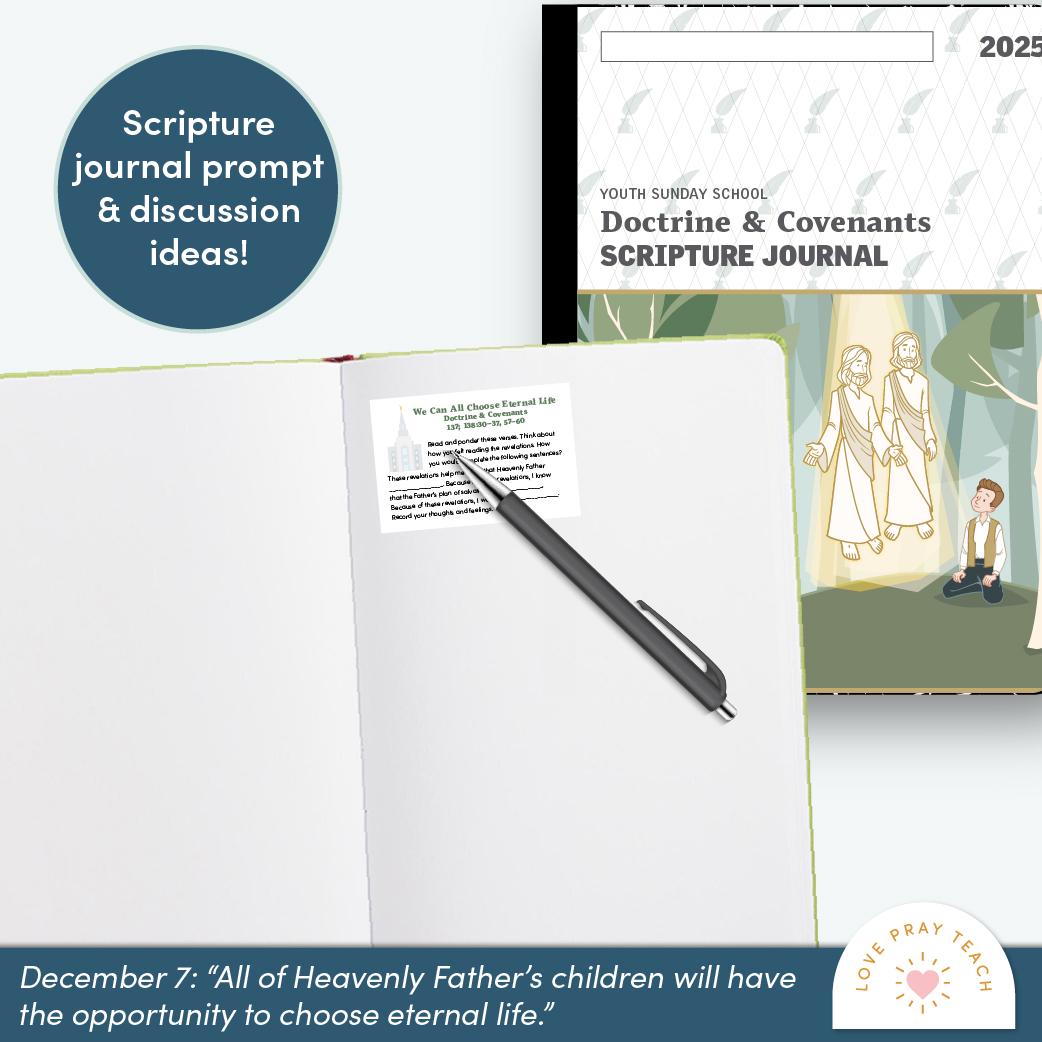 Youth Sunday School 2025 Dec 1–7: “the Vision of the Redemption of the ...