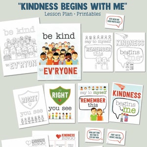 Come, Follow Me for Primary Singing Time: Kindness Begins With Me - Etsy