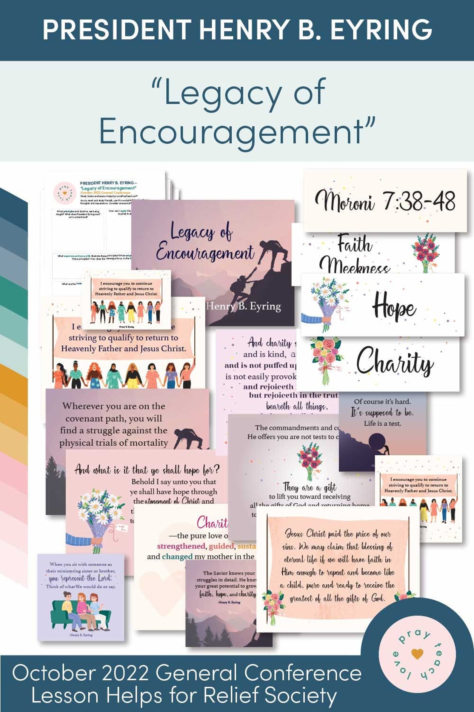 October 2022 General Conference: President Henry B. Eyring - Etsy