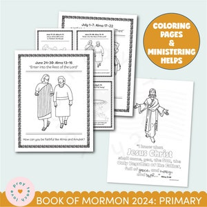 Primary Children: June 24-30 “enter Into the Rest of the Lord” Alma 13 ...