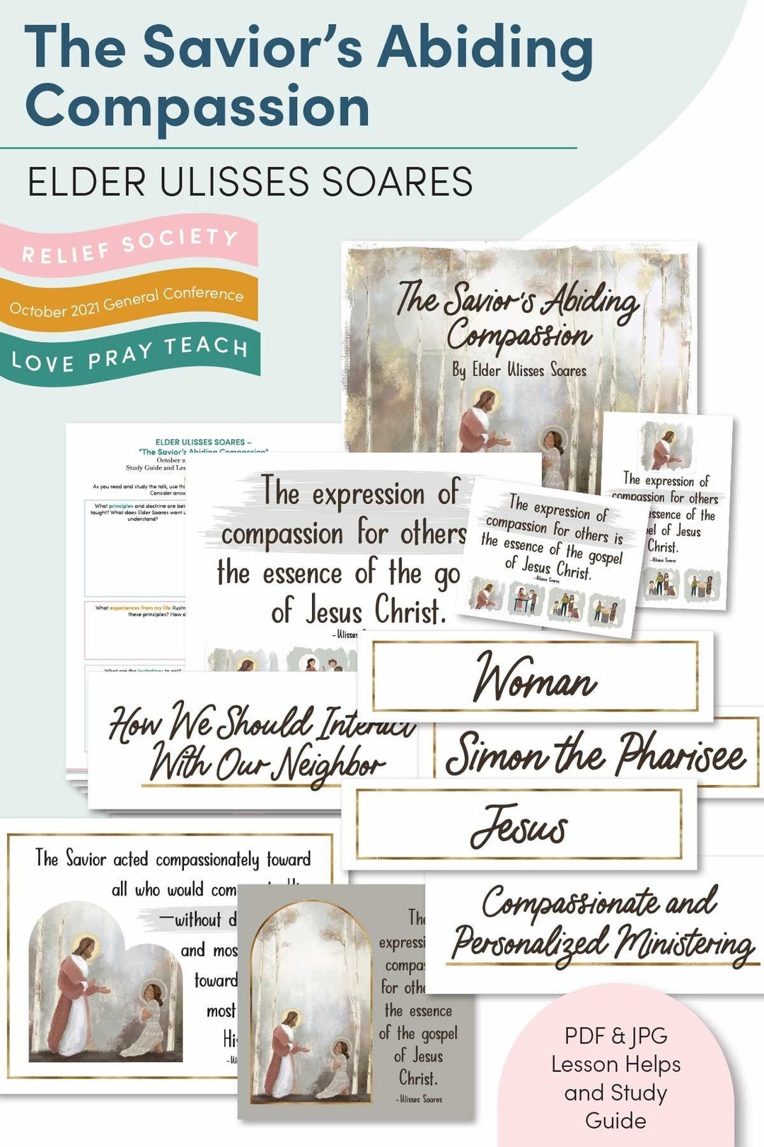 October 2021 General Conference: Elder Ulisses Soares - "the Savior's ...