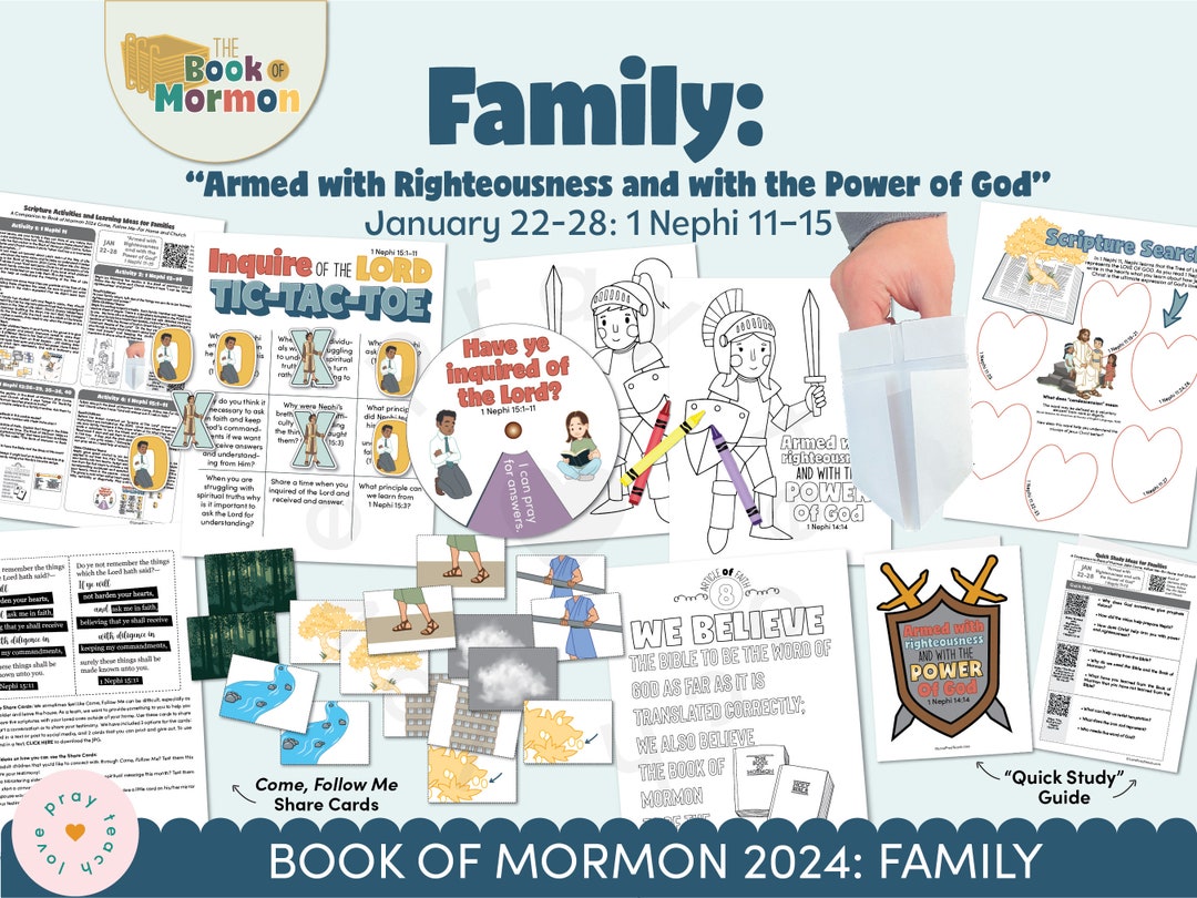 Activities and Learning Ideas for Families January 22–28: Armed With ...