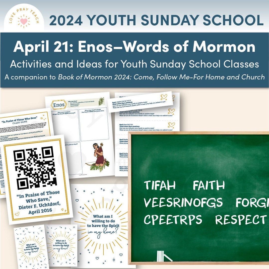 Youth Sunday School 2024 Lesson for April 15–21: “he Worketh in Me to ...