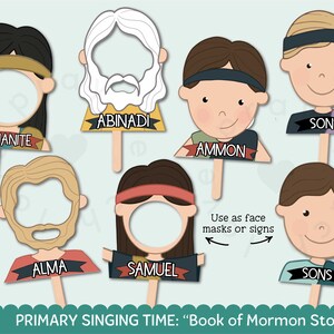 Primary Singing Time: Book of Mormon Stories - Etsy