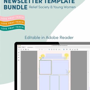 August 2021 Editable Newsletter Bundle - Etsy