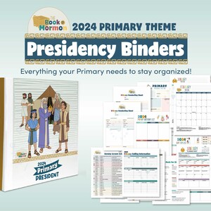2024 Primary Book of Mormon Theme Packet - MEGA PACKET - Etsy Canada