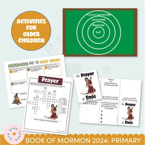 Primary Children April 15–21 “he Worketh in Me to Do According...” Enos ...