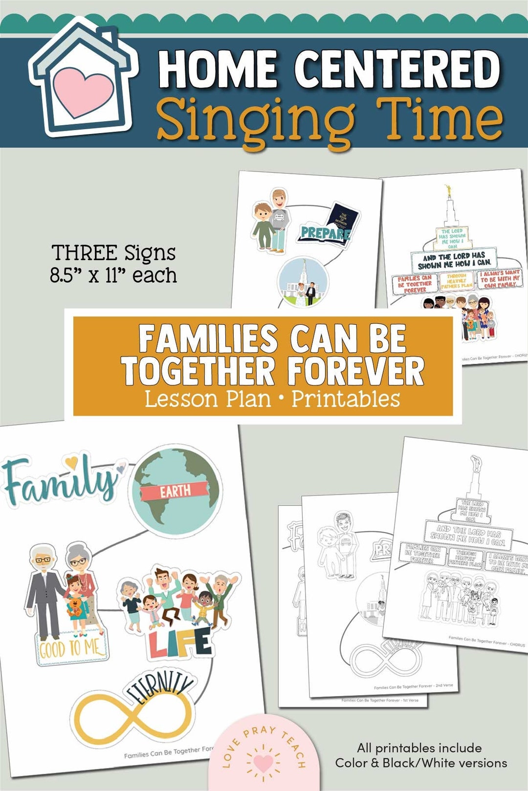 Home Centered Singing Time: October Songs 2022 - Etsy