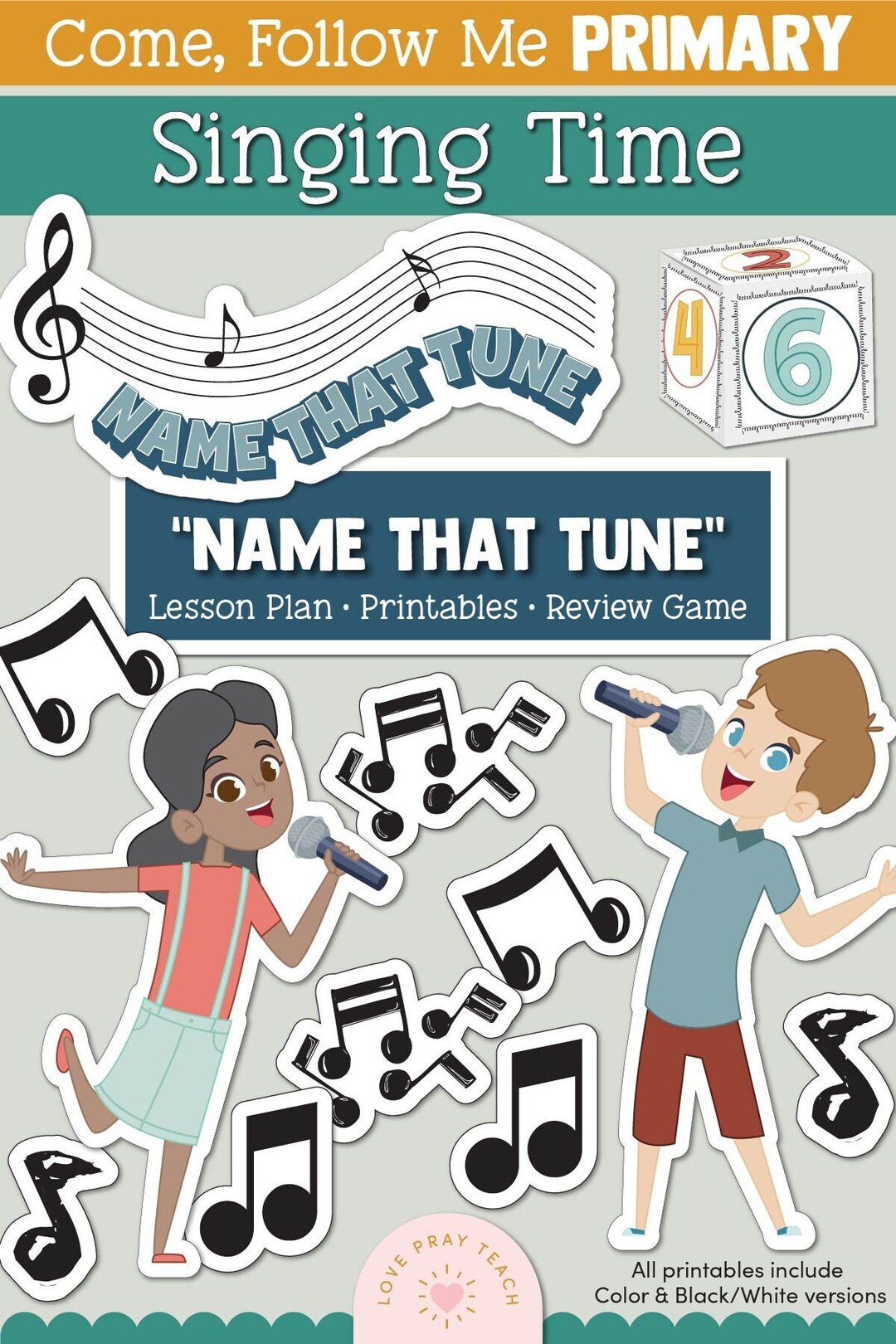 Come, Follow Me for Primary: Singing Time “name That Tune” Review Game ...