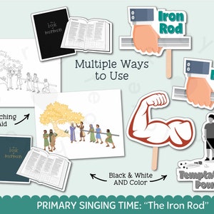 Primary Singing Time: the Iron Rod - Etsy