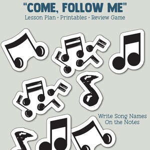 Come, Follow Me for Primary: Singing Time “name That Tune” Review Game ...