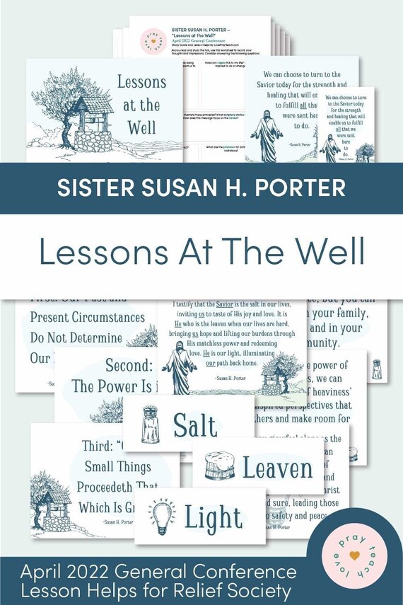 April 2022 General Conference: Sister Susan H. Porter - Etsy