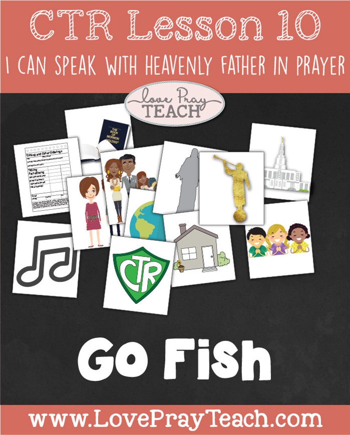 LDS Primary 2 CTR Lesson 10: "i Can Speak With Heavenly Father in ...