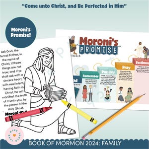 Families Dec 16-22, Moroni 10 Come Unto Christ, and Be Perfected in Him ...