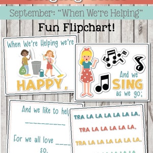 Come, Follow Me for Primary-2019 September Singing Time: “when We're ...