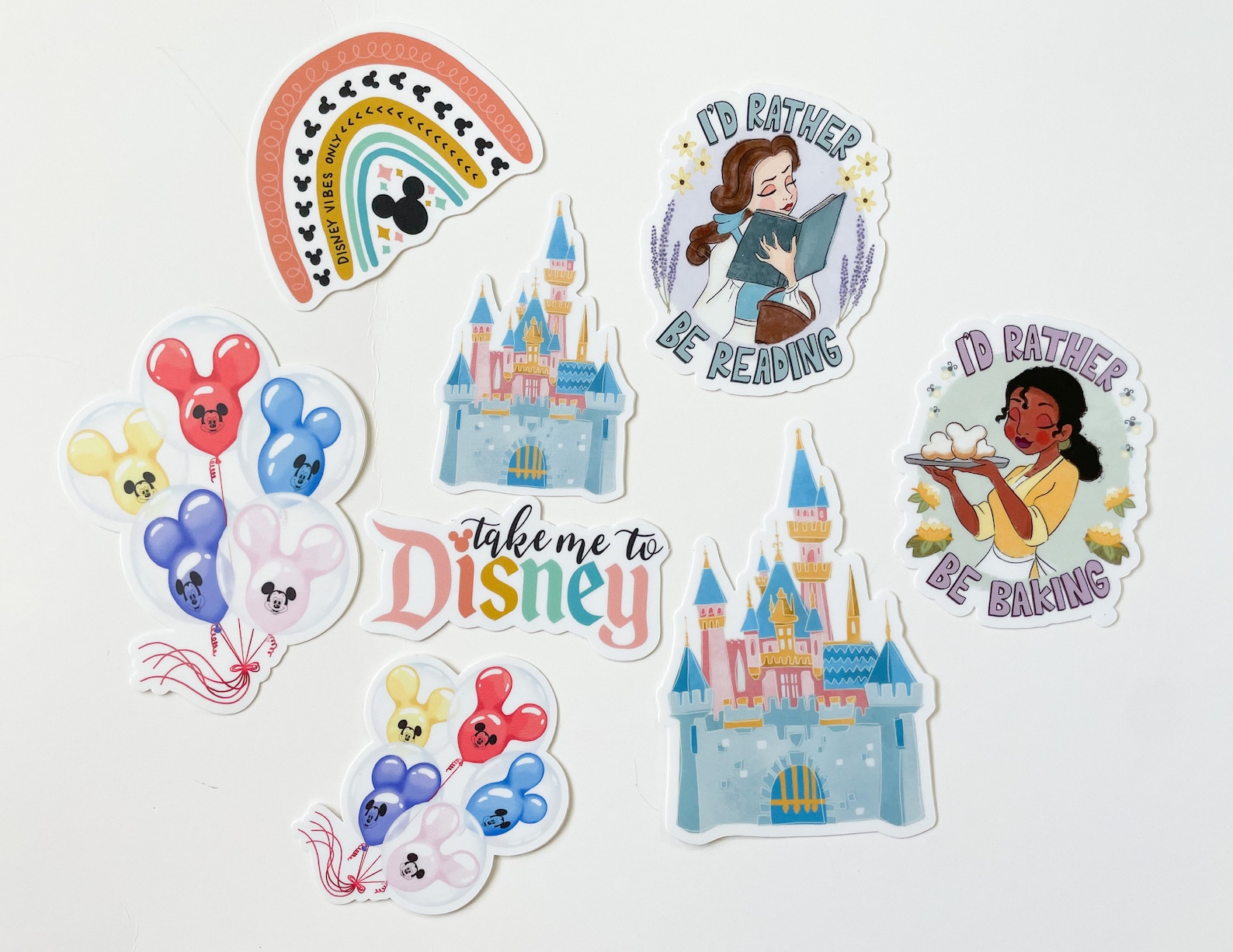 Magical Mouse Balloons Waterproof Sticker / Opaque Decal / - Etsy