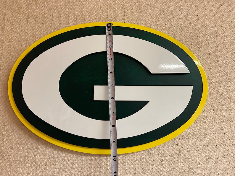 GREEN BAY PACKERS -3-D- Metal Wall Sign- - Etsy