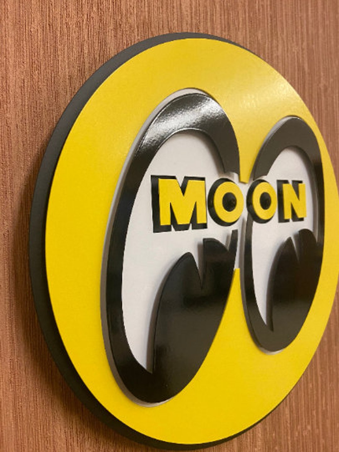 MOONEYES -3-D - Metal Wall Sign- - Etsy
