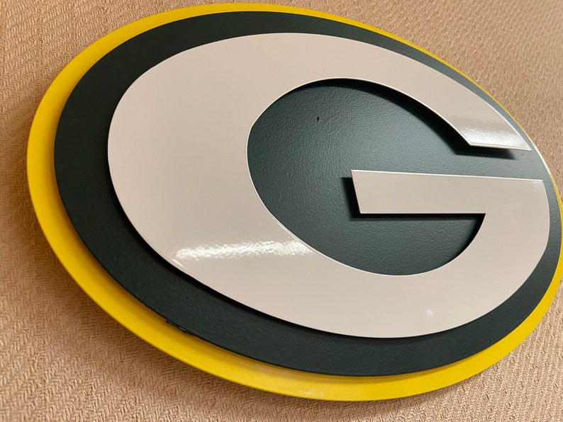GREEN BAY PACKERS -3-D- Metal Wall Sign- - Etsy