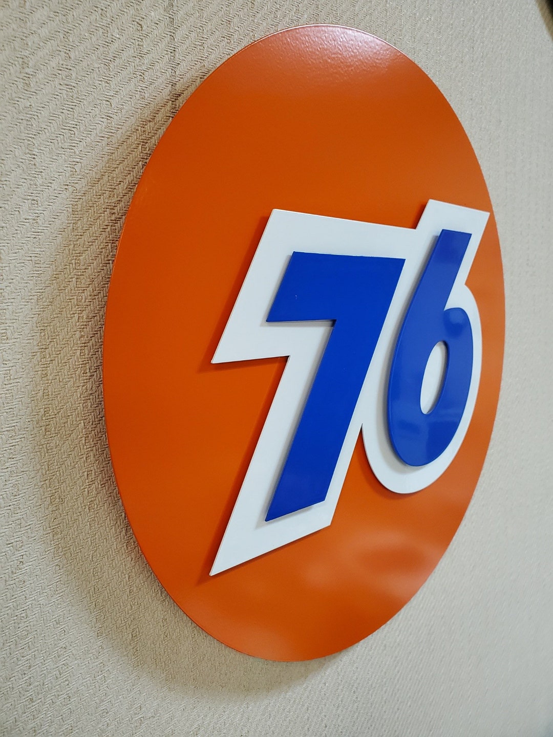 UNION 76 - 3-D -metal Wall Sign- - Etsy