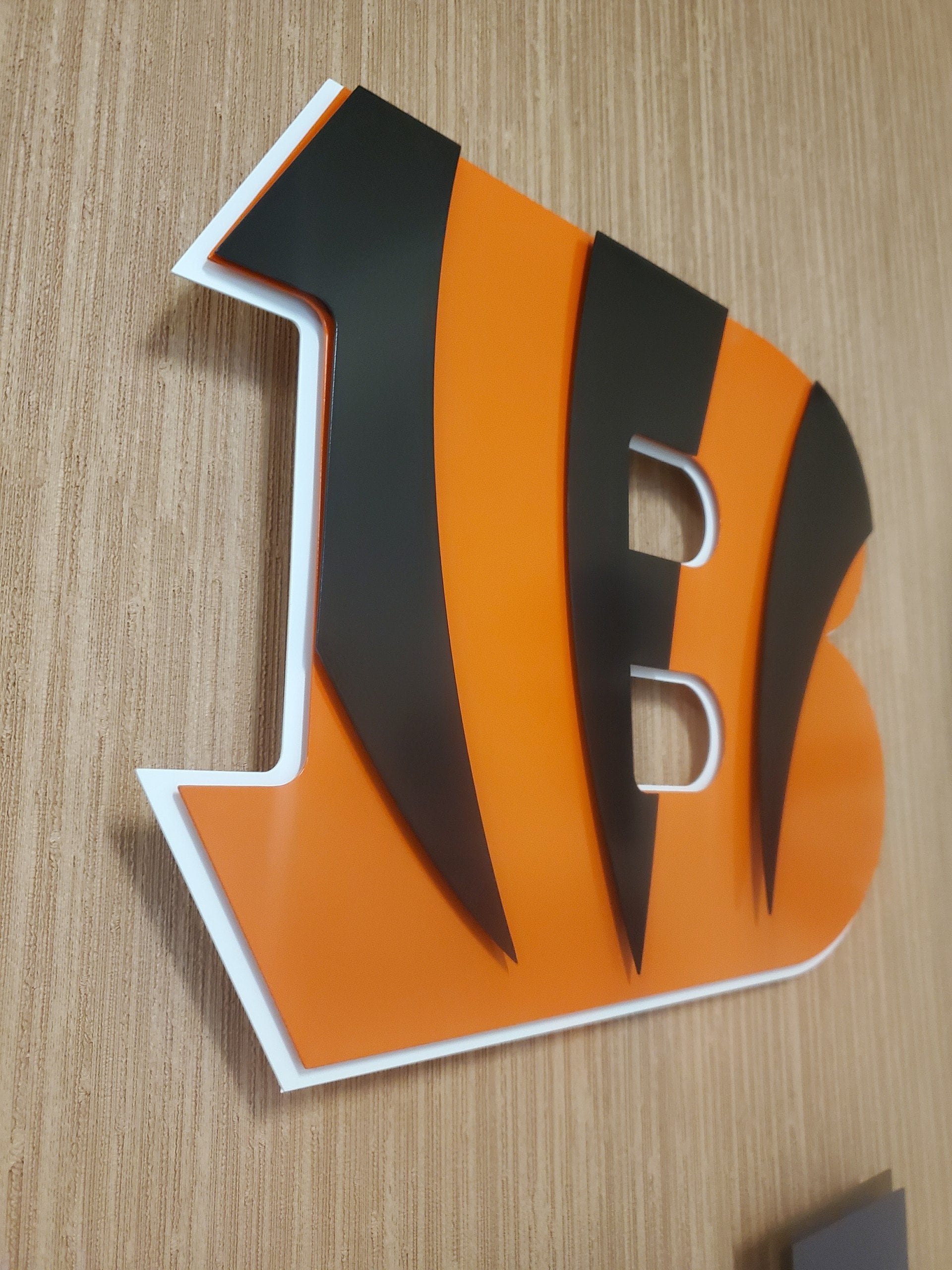 CINCINNATI BENGALS - 3-D- Metal Wall Sign- - Etsy