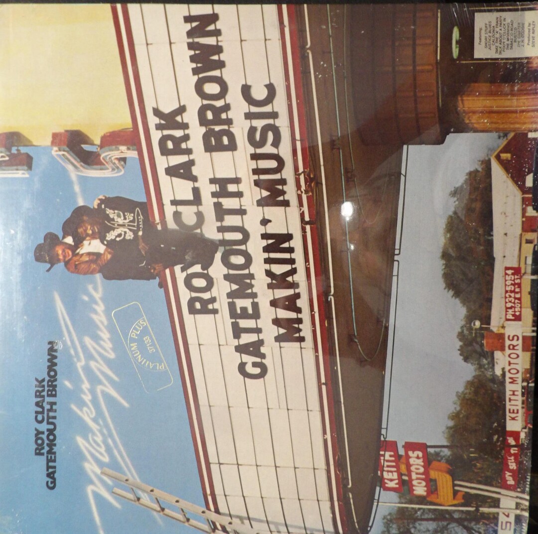 Roy Clark and Gatemouth Brown Makin' Music Country, Texas Blues MCA ...