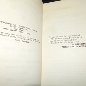 Report Assassination of John F. Kennedy Forgive My Grief IV Penn Jones ...