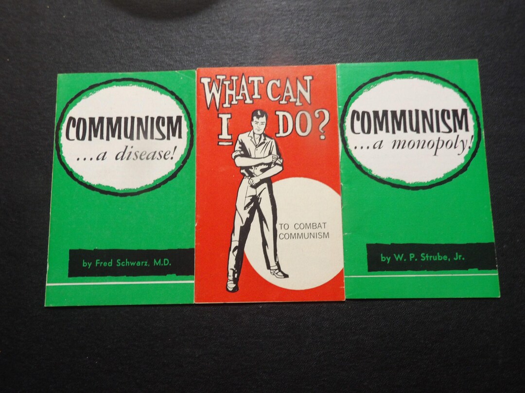 Original 1967 Combat Communism Pamphlets 3 Group All First Printings - Etsy
