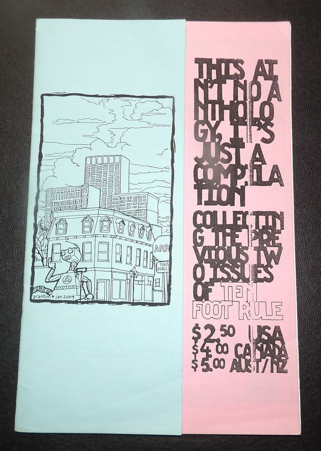 Ten Foot Rule Comic Zine Fanzine 2004 This Ain't No Anthology It's A ...