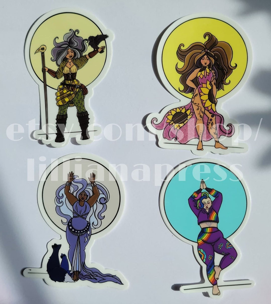 STICKER: Deity Doll Sticker Series - Etsy