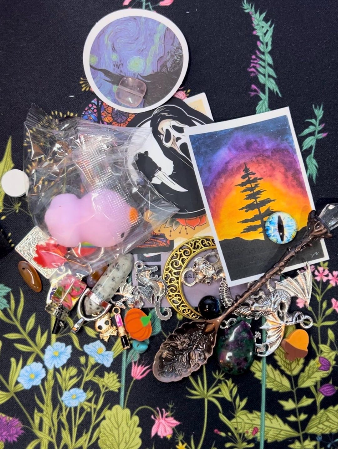 SURPRISE ART: Crow Collections Mystery Bags - Etsy