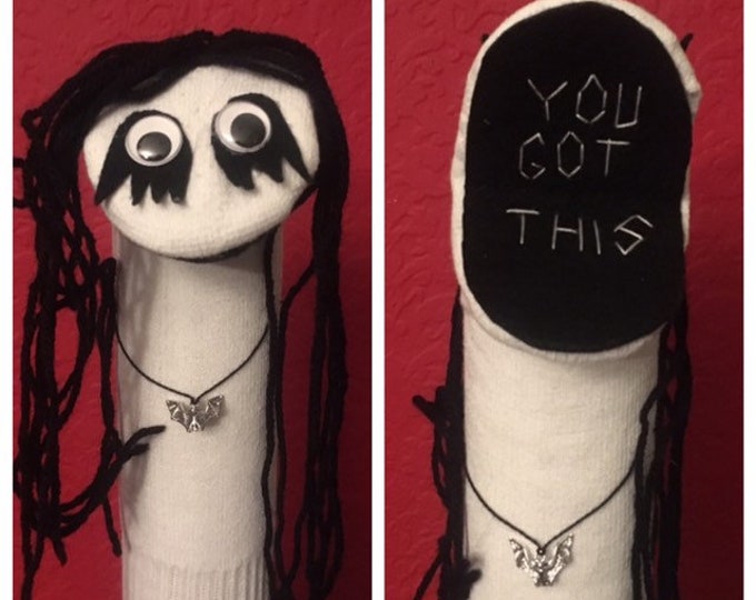 Emotional Support Sock Puppet - Etsy